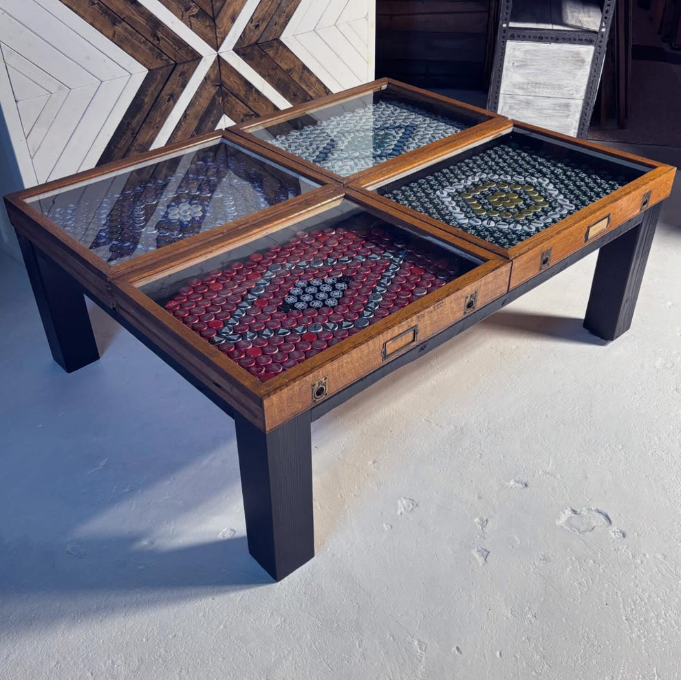 Shadow Box Coffee Table – Pine Valley